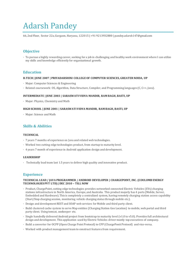 Adarsh_Pandey_Resume | DOCX