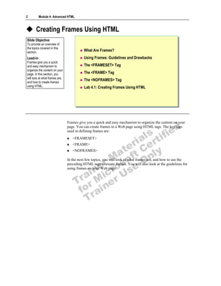 Advanced HTML.PDF