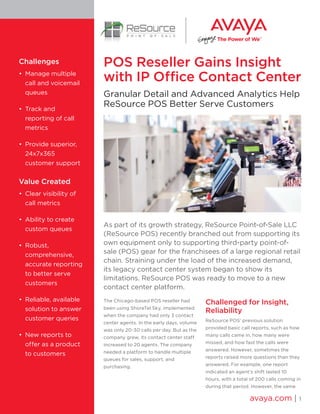 AVAYA IPOCC Case Study - Resource POS.PDF