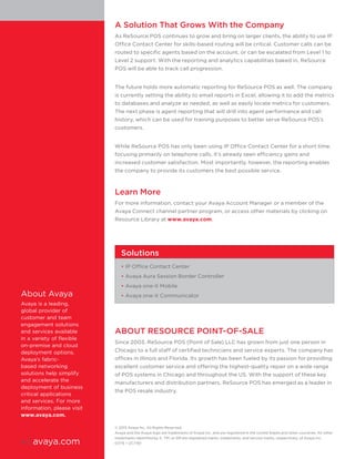 AVAYA IPOCC Case Study - Resource POS.PDF