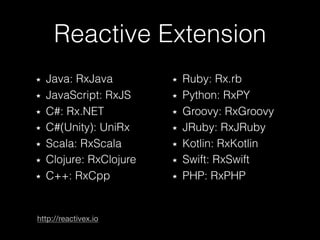 ReactiveX-SEA | PDF