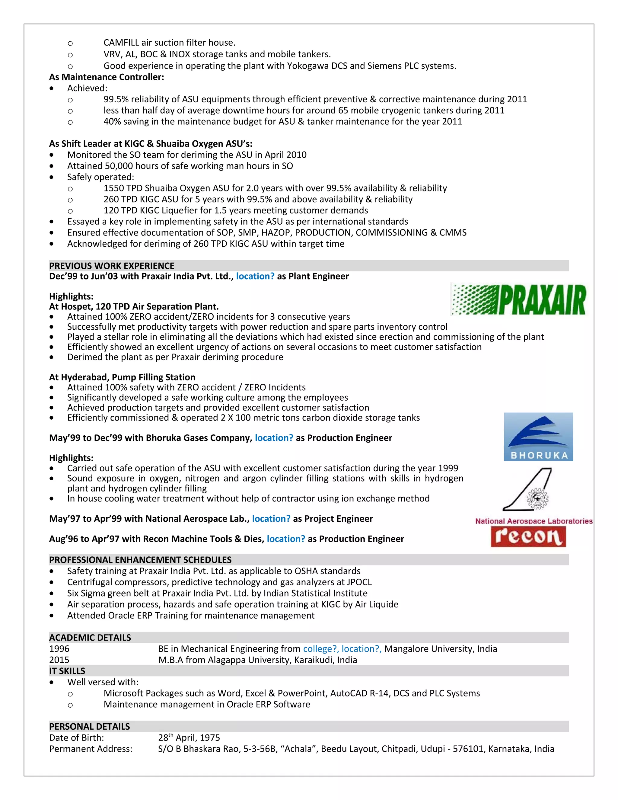 Sharath-Resume | DOC