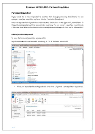Purchase Requisition | PDF