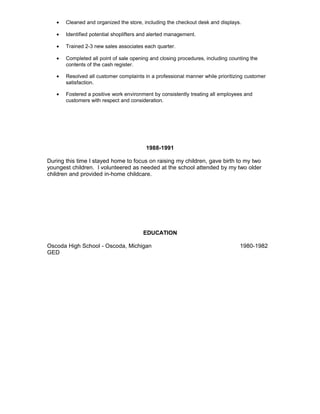 Debby's Resume Jan2016 | PDF