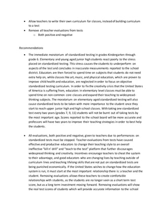 Fixing America’s Standardized Testing | PDF