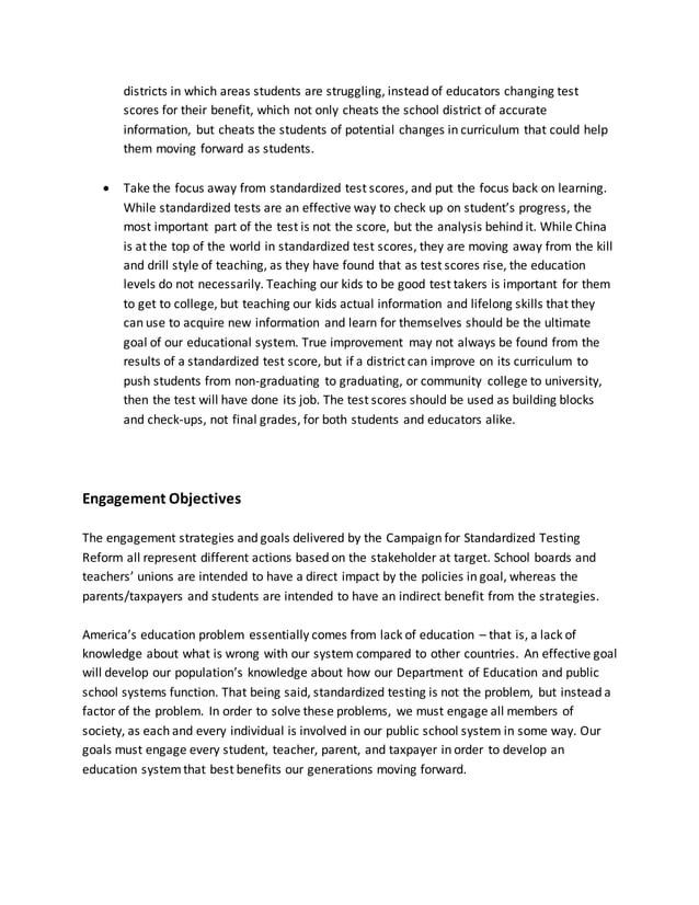 Fixing America’s Standardized Testing | PDF