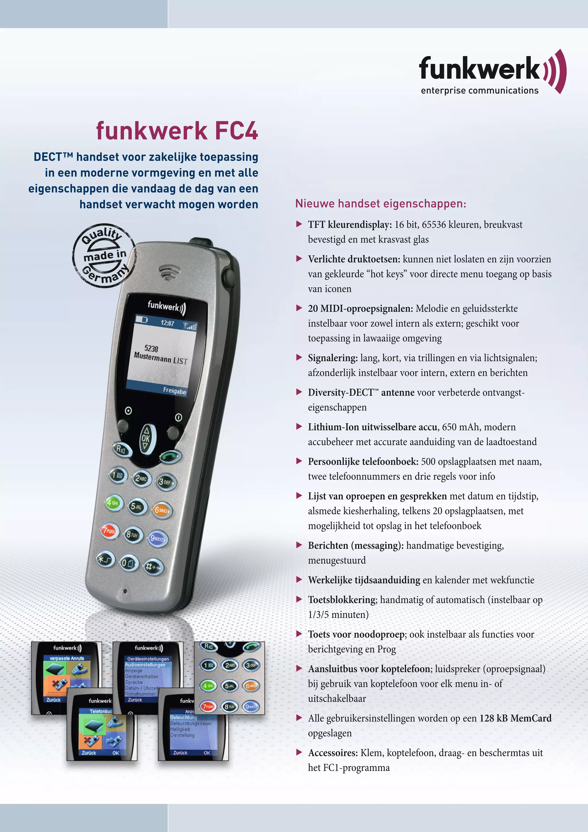 FC4 Datasheet Nl | PDF