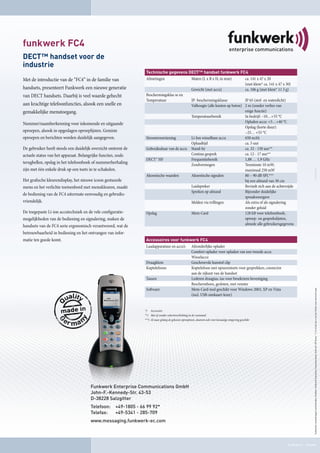FC4 Datasheet Nl | PDF