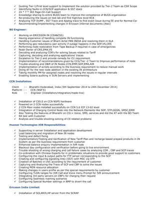 OCS ENGINEER_PRAKASH S | PDF