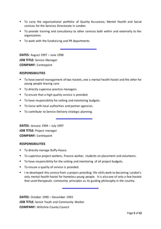 Lydia E Beckler CV | DOCX