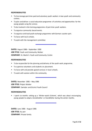 Lydia E Beckler CV | DOCX