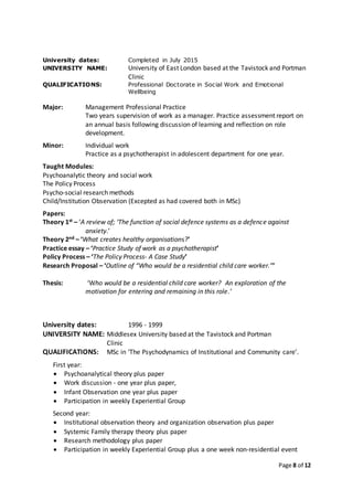 Lydia E Beckler CV | DOCX