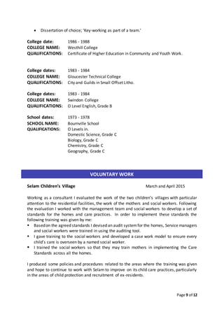 Lydia E Beckler CV | DOCX