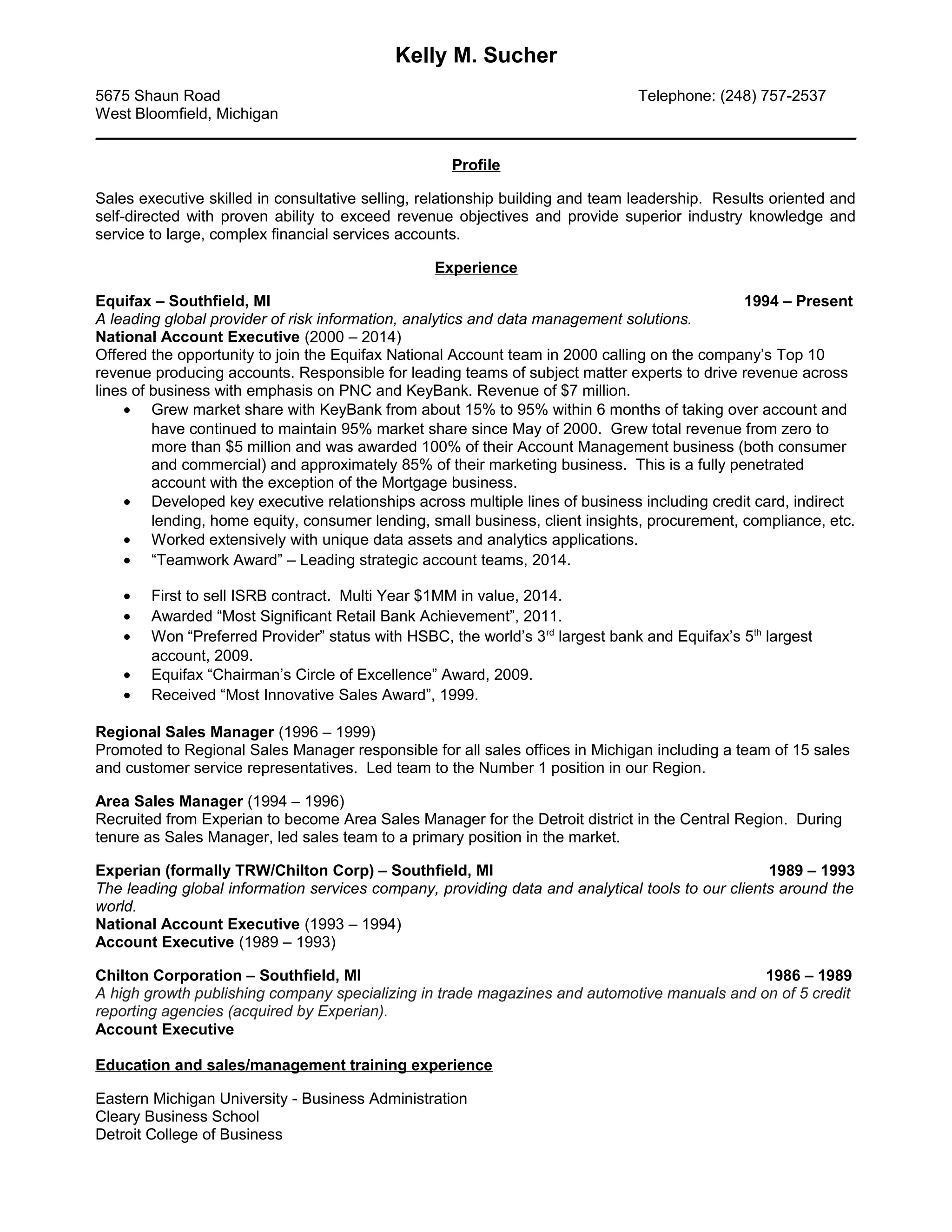 Kelly Sucher.Resume | DOC