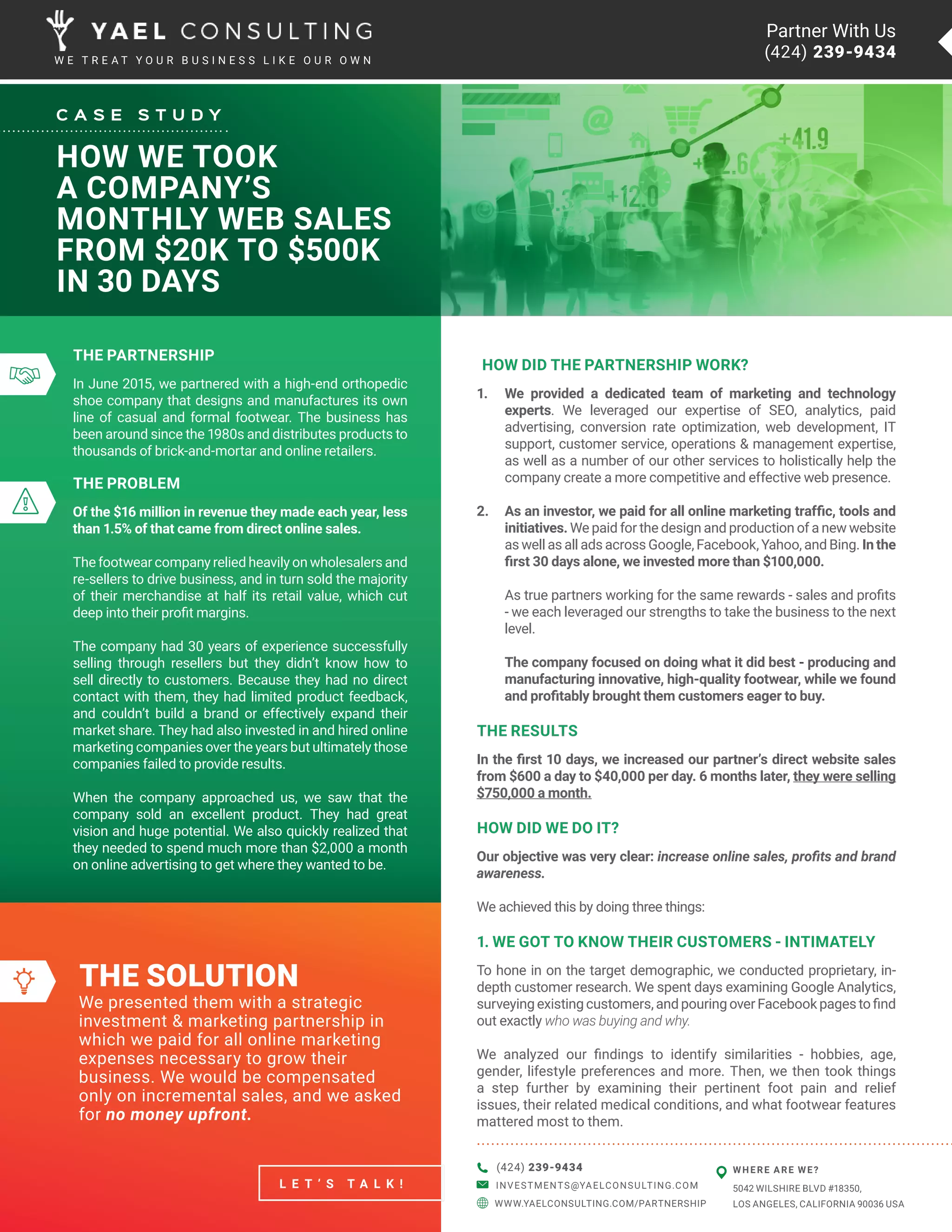 Yael Consulting - Case Study Partnership | PDF