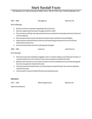 mark frazie | DOCX