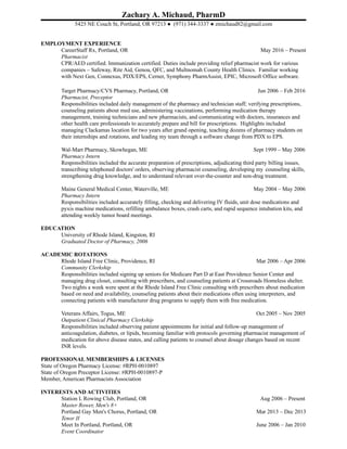 resume2016 | PDF