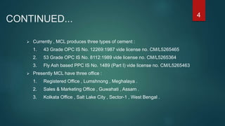 MCL... TO STUDY THE DEALER SATISFACTION LEVEL OF MCL | PPTX