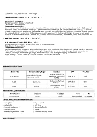 CV OF MD.RASEL.. | DOC