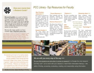 Library brochure | PDF