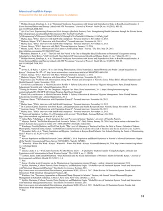 FSG_MenstrualHealthLandscape_Kenya_Public_2016 [677548] | PDF