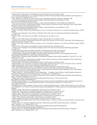 FSG_MenstrualHealthLandscape_Kenya_Public_2016 [677548] | PDF