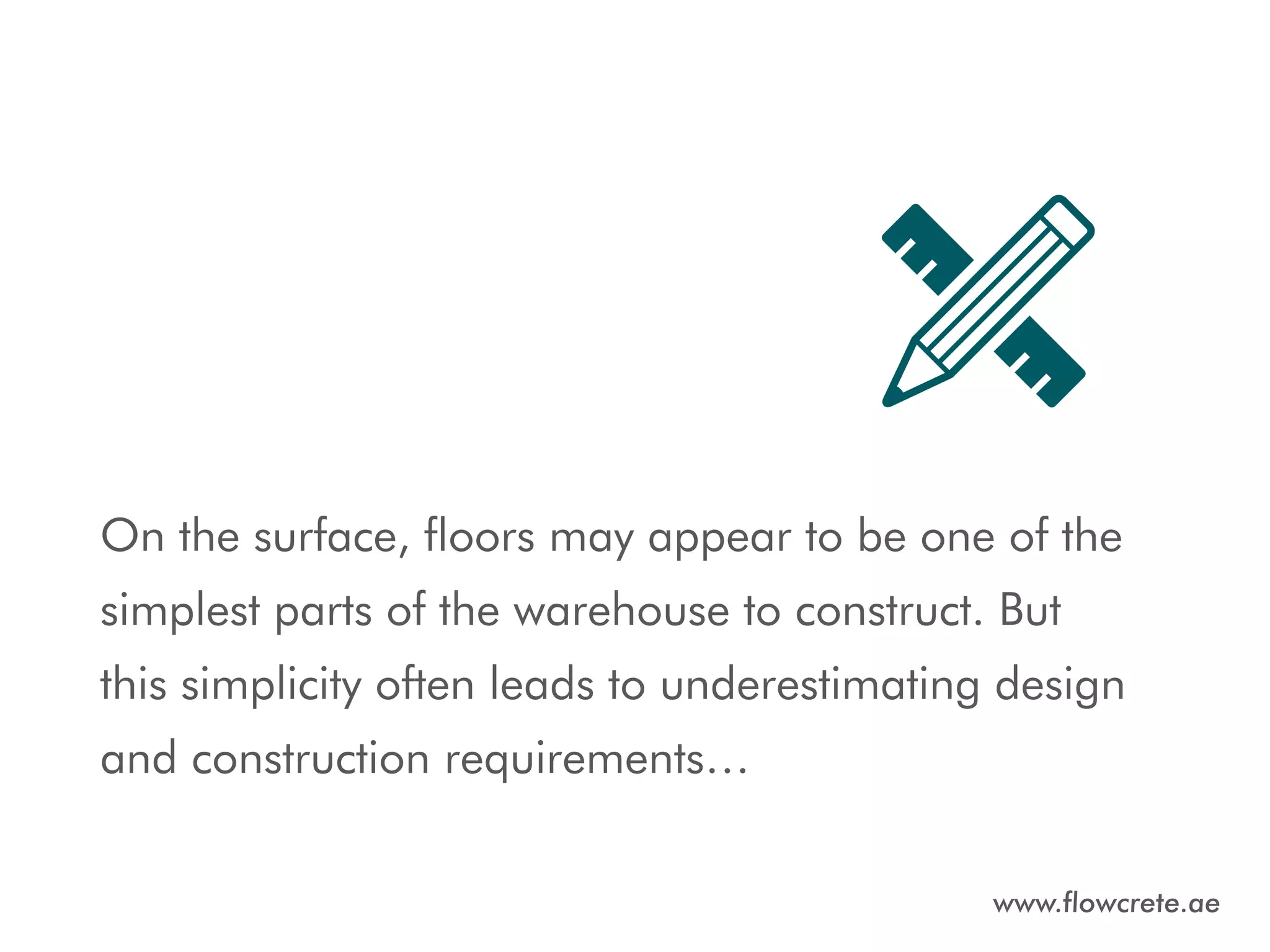 Key Flooring Considerations for Warehouse and Distribution Centres | PPT