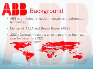 ABB- Corporate Governance During a Turnaround -2 | PPT