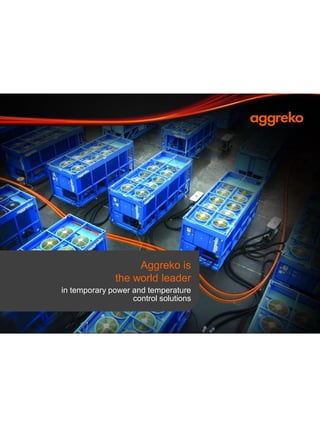 Aggreko Corporate Presentation 2014_Global Version | PDF
