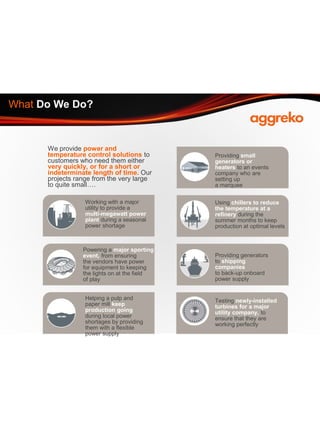 Aggreko Corporate Presentation 2014_Global Version | PDF