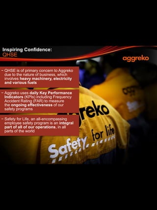 Aggreko Corporate Presentation 2014_Global Version | PDF