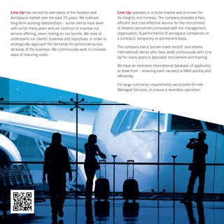 Line Up Aviation Brochure | PDF