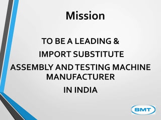 Company Profile SMT Systems LLP Pune | PDF