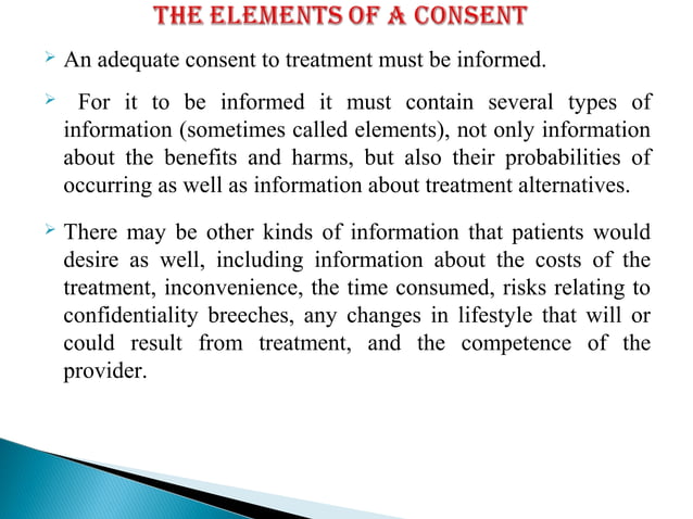 Consent_ Right to refuse_treatment (1) | PPT