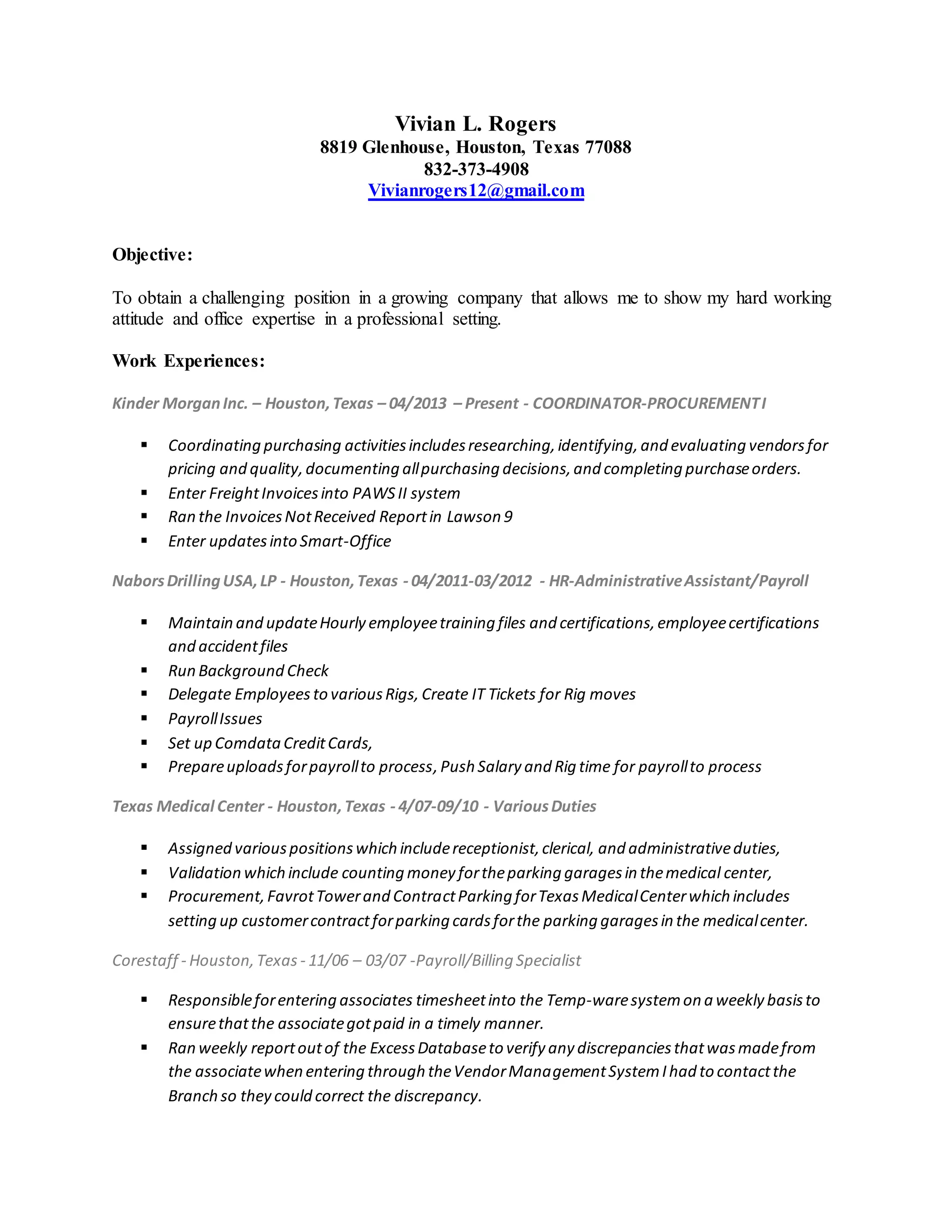 Vivian Rogers Resume Permanent | DOCX