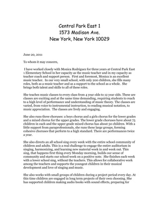 Donnie Rotkin Letter | PDF