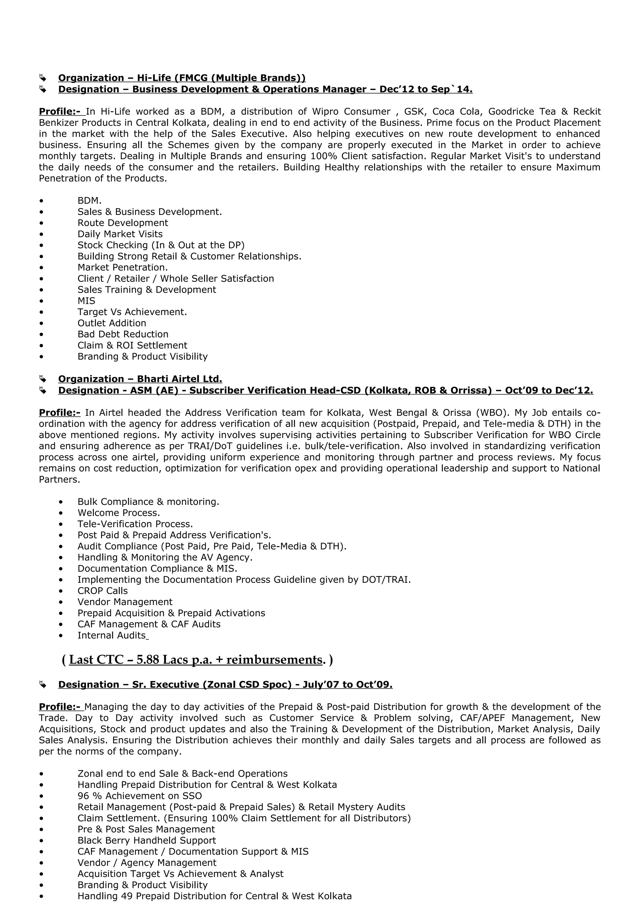 Resume ROHIT KAPOOR | DOC | Business Accounting & Finance | Business