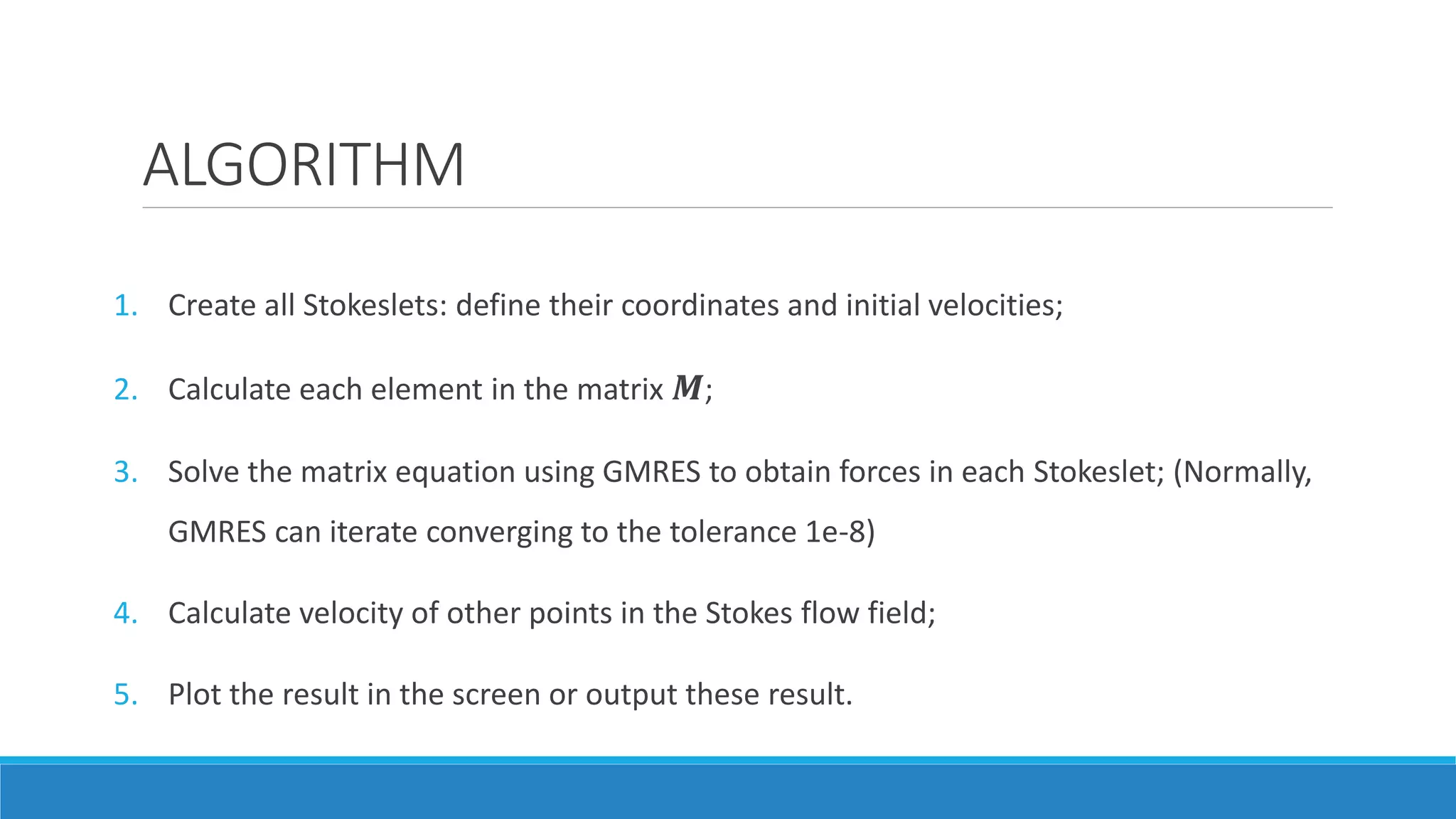 The Method of regularized Stokeslets | PPTX