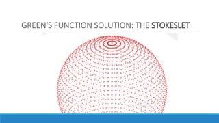 The Method of regularized Stokeslets | PPTX