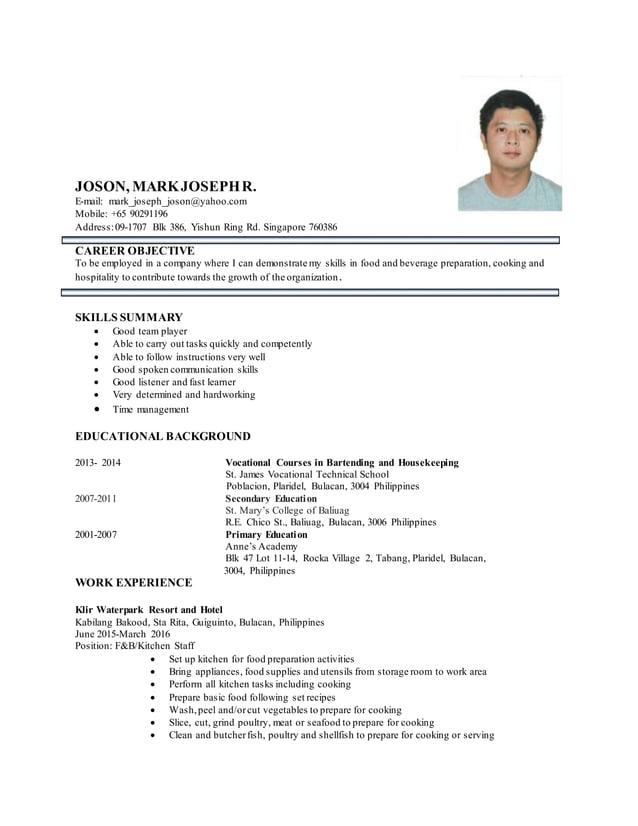 MJ Resume | PDF