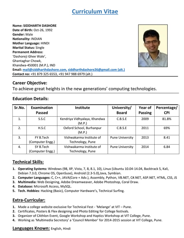 CV__SD_13-12-2014 | PDF