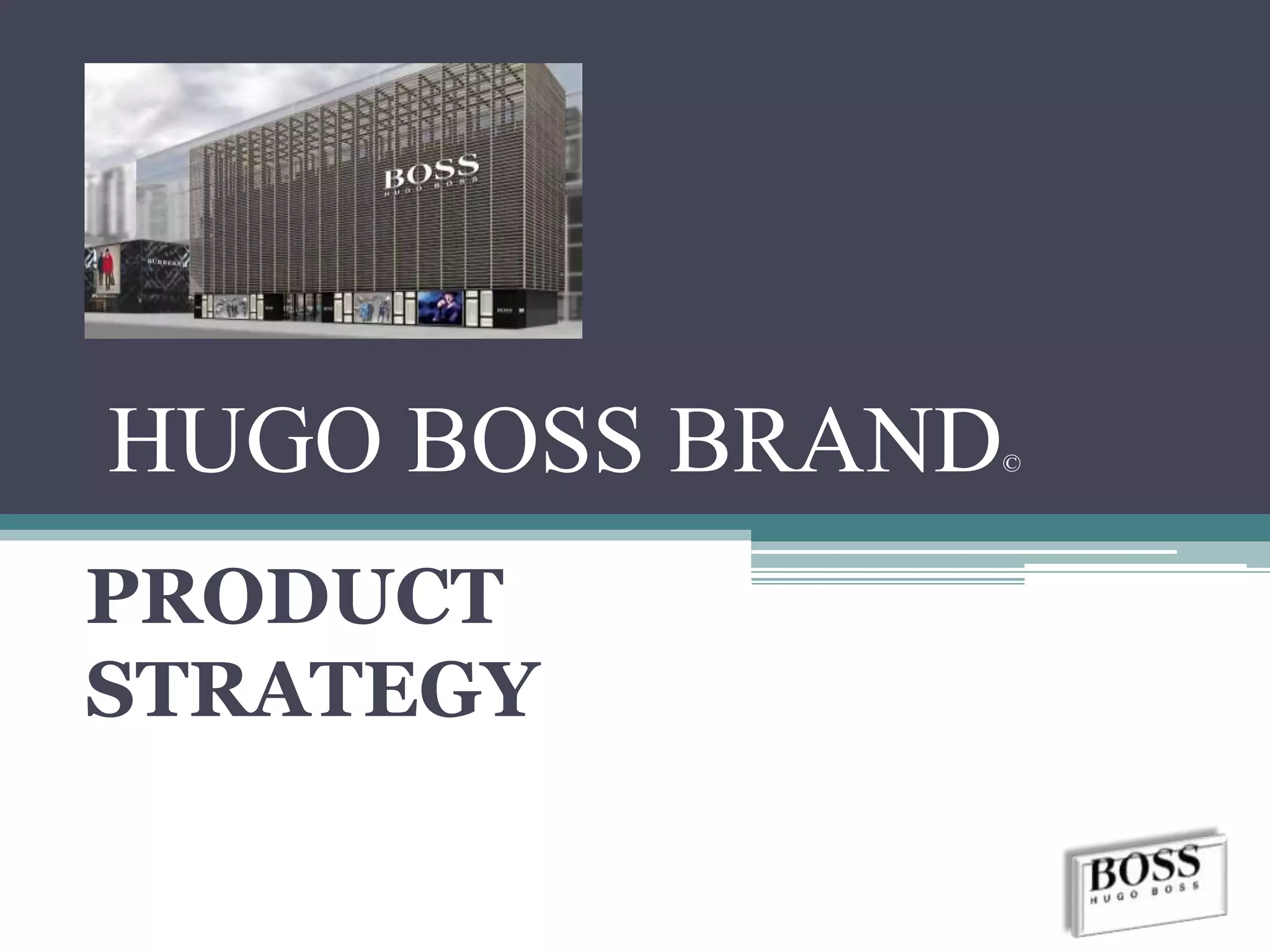 HUGO BOSS BRAND POWERPOINT | PPTX