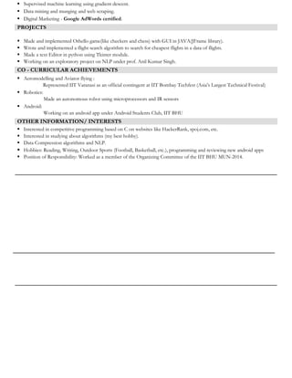 CV_College_Mayank | PDF