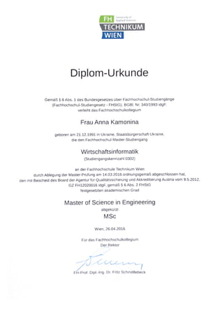 Diploma MSc | PDF | Education industry | Industries