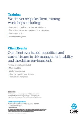 An Introduction to Casualty Risk Solutions | PDF | Insurance | Personal ...