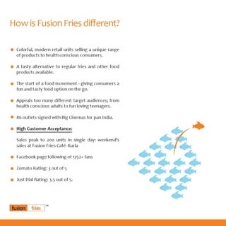Fusion Fries Presentation | PDF