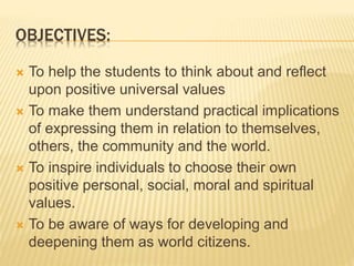 TEACHING VALUES THROUGH ARTS | PPTX