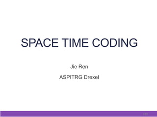 space time codes | PDF