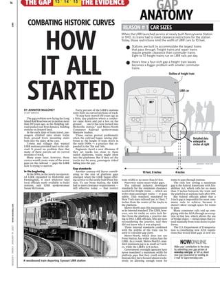 Maloney_gap_project | PDF | Rail Travel | Travel Type