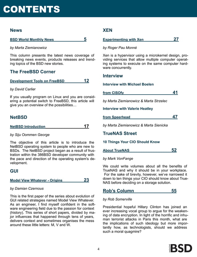 BSD Magazine December issue | PDF